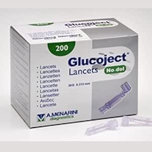 Glucoject Lancets Plus 33g, 1 X Pack of 200 : Amazon.it: Commercio ...