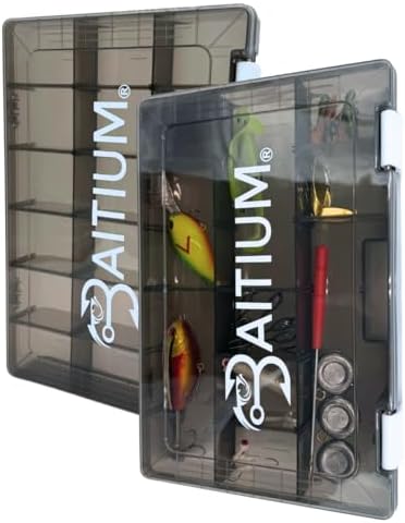Amazon.com: Baitium Fishing Tackle Box Organizer, Tackle Boxes With ...