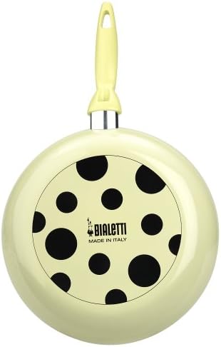 Amazon.com: Bialetti 11 Inch Yellow Polka-dot Saute: Saute Pans: Home ...