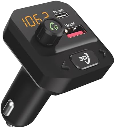 Portronics Auto Tune Car Bluetooth Receiver with Hands-Free Calling ...