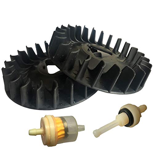 FJSa VG5Z9WC 2pcs Flywheel Cooling Fan for Honda GX340 GX390 188F 190F ...