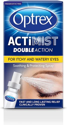 Optrex Actimist 10 ml Eye Spray - Fast, Long-Lasting Relief For Itchy ...