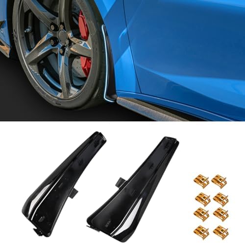 BILLFARO Extended Front Splash Guards Mud Flaps,ABS Plastic Wheels Rock ...