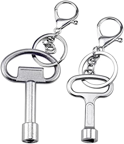 Metal Triangular Key Meter Box Key Silver Triangle Socket Spanner Key ...