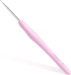Amazon.com: Small Size Crochet Hook Lace Crochet Needle, 1mm Crochet ...