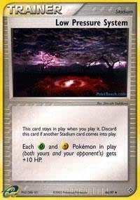 Pokemon - Low Pressure System (86) - EX Dragon : Amazon.co.uk: Toys & Games