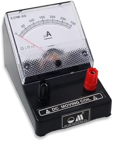 OM® Meters EDM-80 Desk Stand Analog 0-300 uA Micro Ammeter | Moving ...