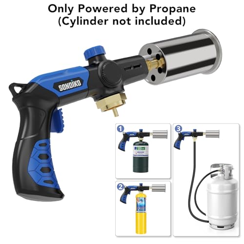 How does the Sondiko Powerful Grill & Cooking Propane Torch L8010 ...