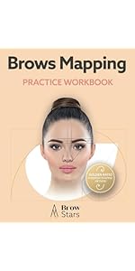 Brow Mapping and Shading Step-by-Step Workbook: Women's Grooming ...