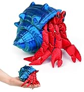 Amazon.com: SHUWND 3D Printed Hermit Crab Fidget,3D Printed Dynamic ...