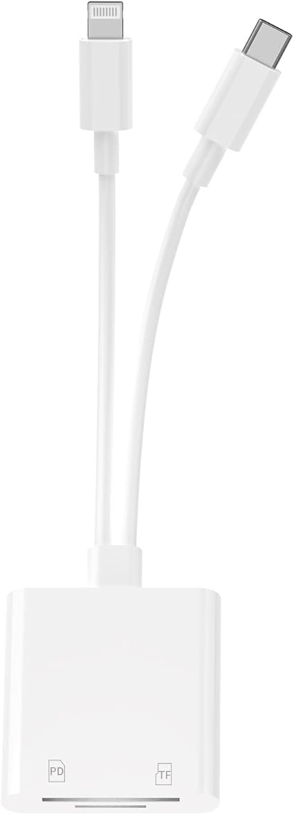 Amazon.com: [Apple MFi Certified] iPhone SD Card Reader, 4 in 1 Cameras ...