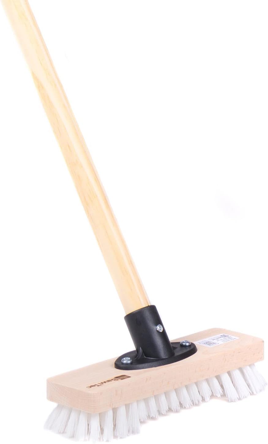 BawiTec Schrubber mit Bart Schrubberbürste 22cm Scheuerbürste-ppn mit ...