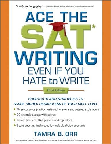 Buy Ace the SAT Writing Even If You Hate to Write Book Online at Low ...