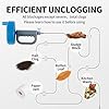 50 FT Drain Snake Hair Drain Clog Remover, Toilet Clogged Cleaner Tools ...