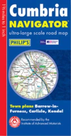Buy Navigator Road Map Cumbria Book Online at Low Prices in India ...