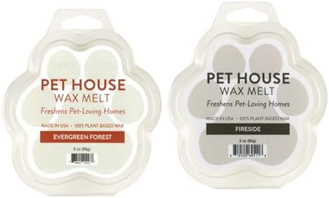Amazon.com: One Fur All Pet House Scented Wax Melts, Natural, Plant ...