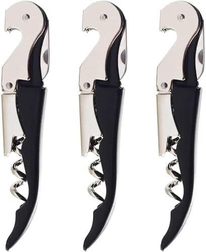 Chef Craft Select Waiters Corkscrew with Foil Cutter and Bottle Opener ...