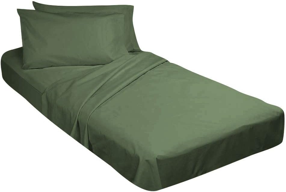 Amazon.com: Cot Fitted Sheet 30" x 80" - 100% Egyptian Cotton - 1 PC ...