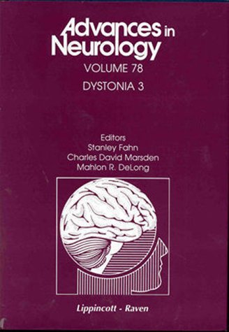 Dystonia 3 (Advances in Neurology): Fahn, Stanley: 9780781715386 ...