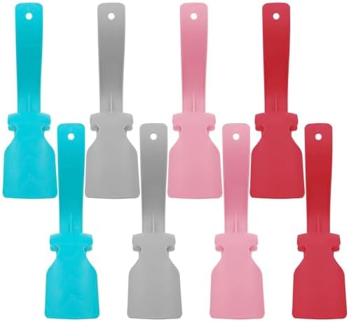 Auswalar 8 PCS Lazy Shoes Helper Slider Easy On Shoes Plastic Shoehorn ...
