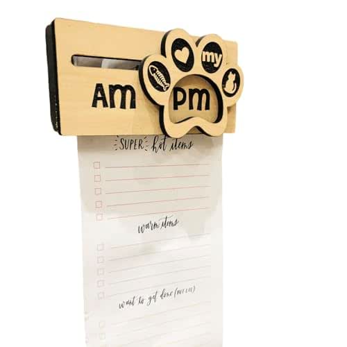 Amazon.com: CAT Paw EZSlide Reminder - AM | PM Design for Versatile ...