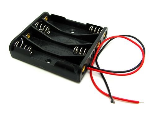 4 Pcs of 4 Pencil Cell Holder (AA Size) - Battery Holder for ...