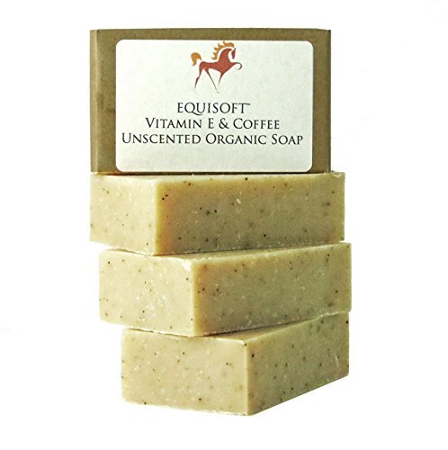 Amazon.com : Equisoft Vitamin E & Coffee Unscented Organic Soap ...