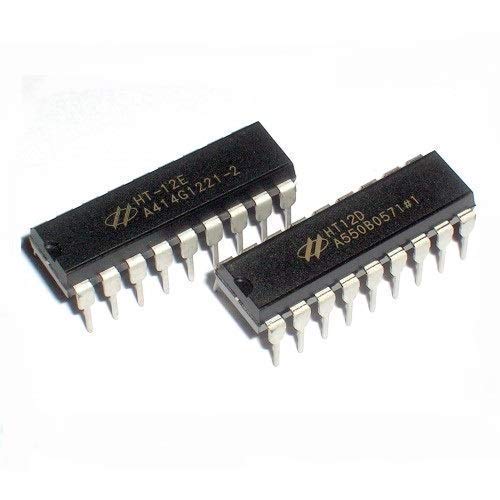 Electrobot Holtek Ht12e Ht12d 12 Bits Encoder Decoder Ic 2 | Desertcart ...