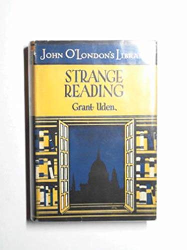 Strange Reading: Grant Uden: Amazon.com: Books