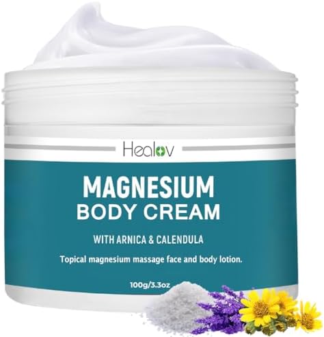 Magnesium Lotion – Pure Soothing Cream for Relaxation, Better Sleep ...