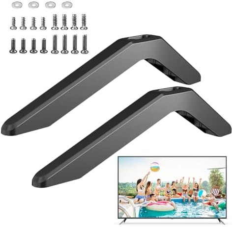 LYPPUL TV Pedestal Feet, Universal TV legs, TV Base Pedestal Feet,TV ...