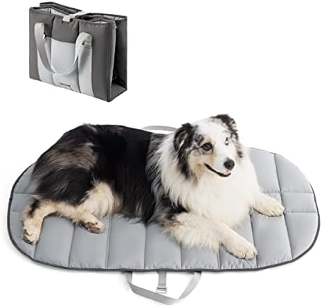 Lesure Travel Camping Dog Bed - Outdoor Dog Bed Portable Dog Mat for ...