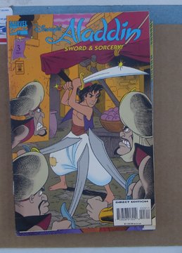 Disney`s Aladdin Comic Book From Marvel #3 - Amazon.com Music
