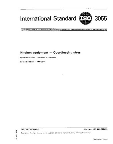 ISO 3055:1985, Kitchen equipment - Coordinating sizes : Amazon.in: Books