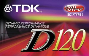 TDK D120 Audiocassette - Normal Bias - Buy TDK D120 Audiocassette ...