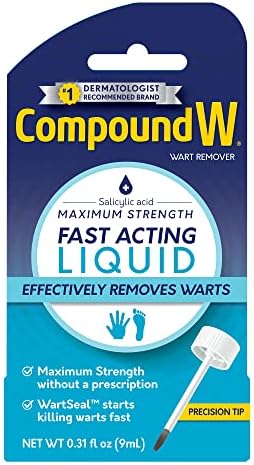 Amazon.com: Compound W Maximum Strength Fast Acting Liquid Wart Remover ...