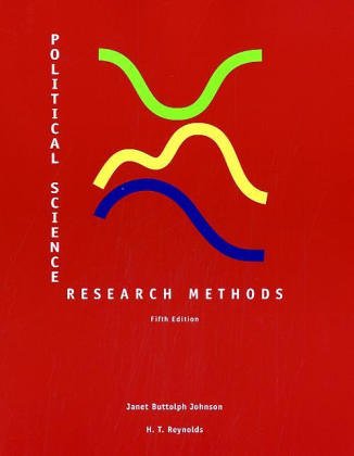 Political Science Research Methods: Amazon.co.uk: Johnson, Janet ...