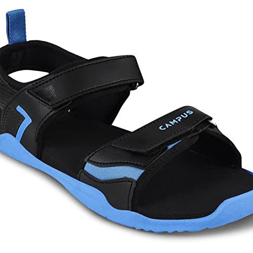 Campus Men's GC-22123 BLK/Sky Sport Sandal 6-UK/India : Amazon.in: Fashion