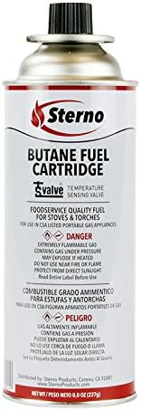 Amazon.com: Sterno 50190 Butane Cooking Fuel, White : Health & Household