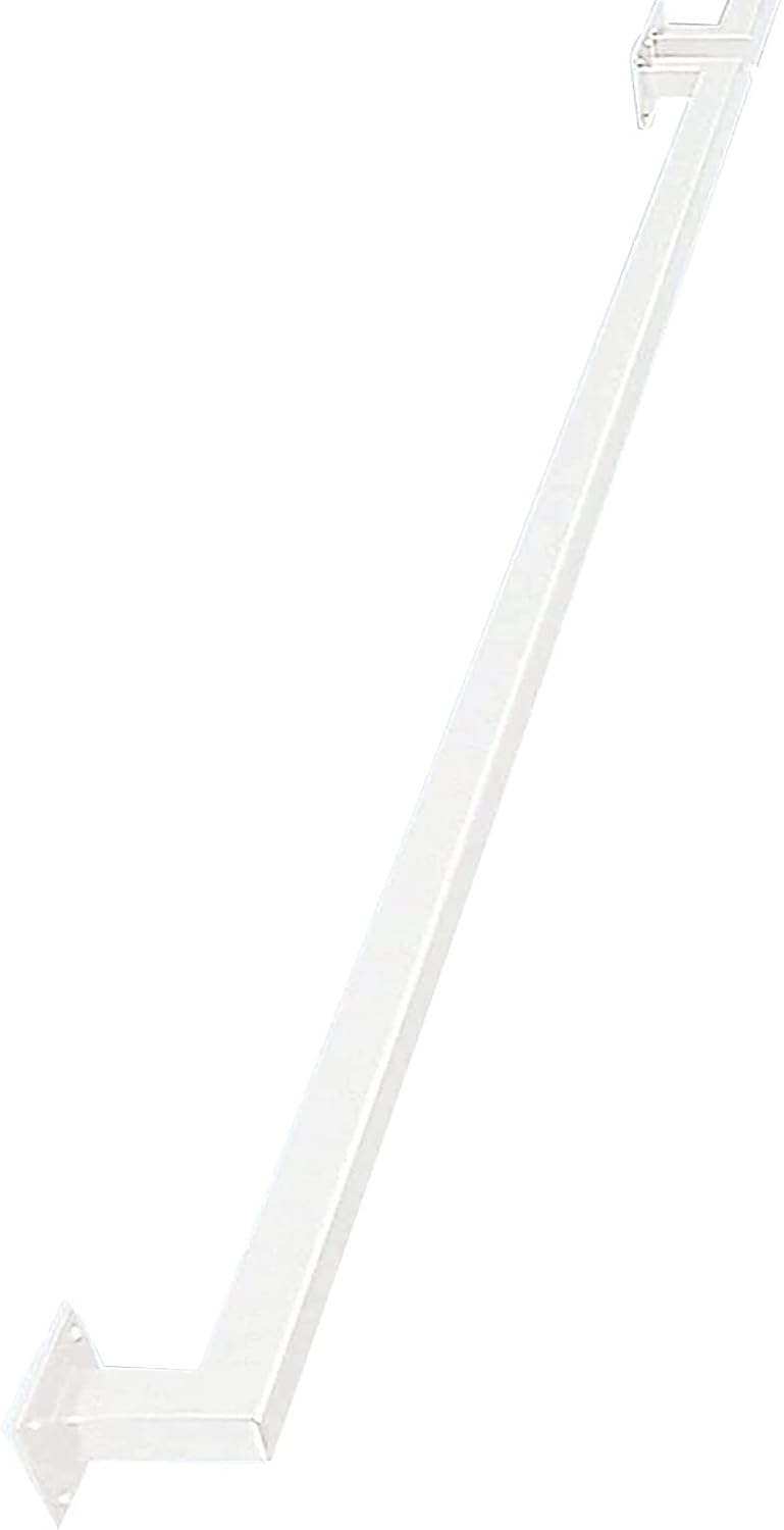 Amazon.com: Industrial Square Tube Handrail, 1/2/3/4/5/6 Metres White ...