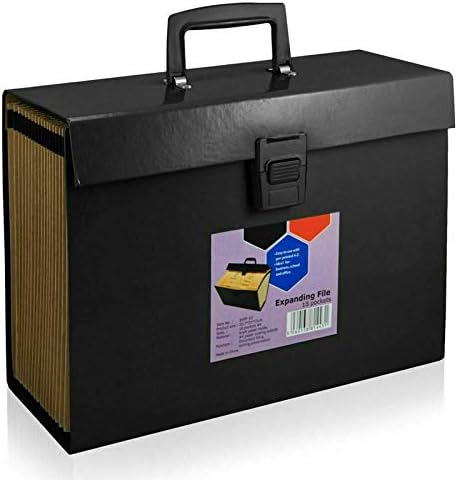 Paperchase Kraft Expanding Case File, File Organiser, Document Storage ...