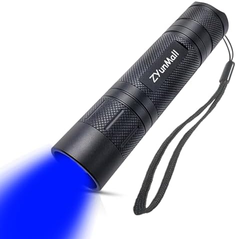 Amazon.com: ULTRAFIRE Blue Light Flashlight, 450-460nm Single Mode LED ...