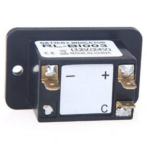 Generic 12V&24V LED Digital Battery Status Charge Indicator Monitor ...
