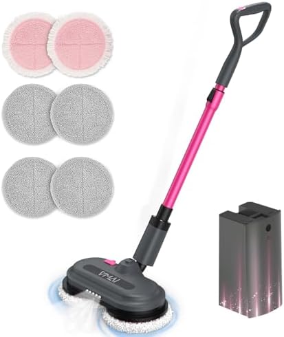 Amazon.com: Latumab Cordless Electric Mop with LED Headlight & Water ...