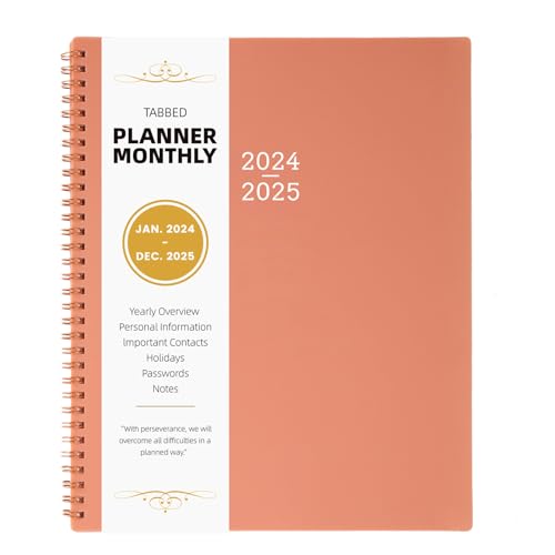 Snapklik.com : Monthly Planner 2024-2025 - Planner 2024-2025, 9 X 11 ...
