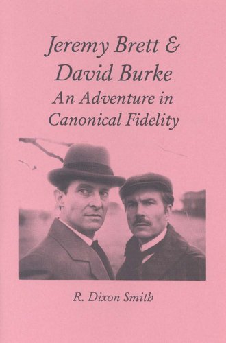 Amazon.co.jp: Jeremy Brett and David Burke (Rupert Books Monograph) : 本