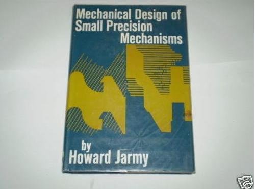 Mechanical Design of Small Precision Mechanisms | Amazon.com.br
