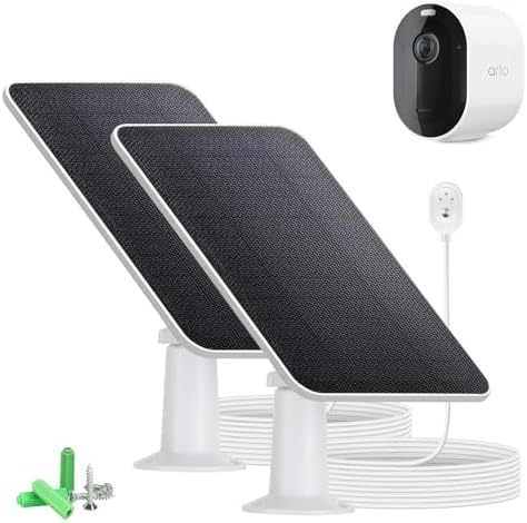 Amazon.com : Arlo Solar Panel Charger Compatible with Arlo Ultra/Ultra ...