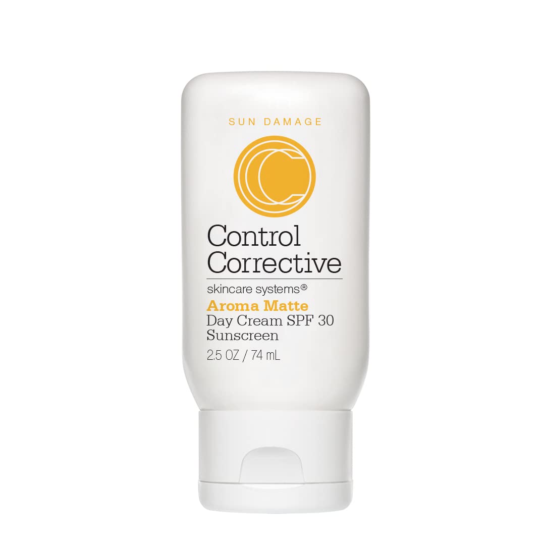 Amazon.com: CONTROL CORRECTIVE Aroma Matte Day Cream Spf 30, 2.5 Oz - Sunscreen, Non-Comedogenic ...