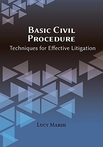 Basic Civil Procedure: Marsh, Lucy A: 9781600422874: Amazon.com: Books
